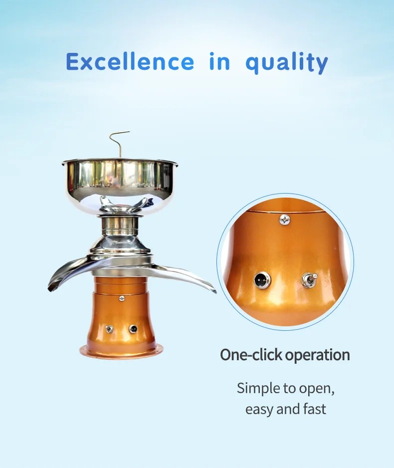 50l Large Capacity Popular Design Milk Fat Separator Electric Milk ...