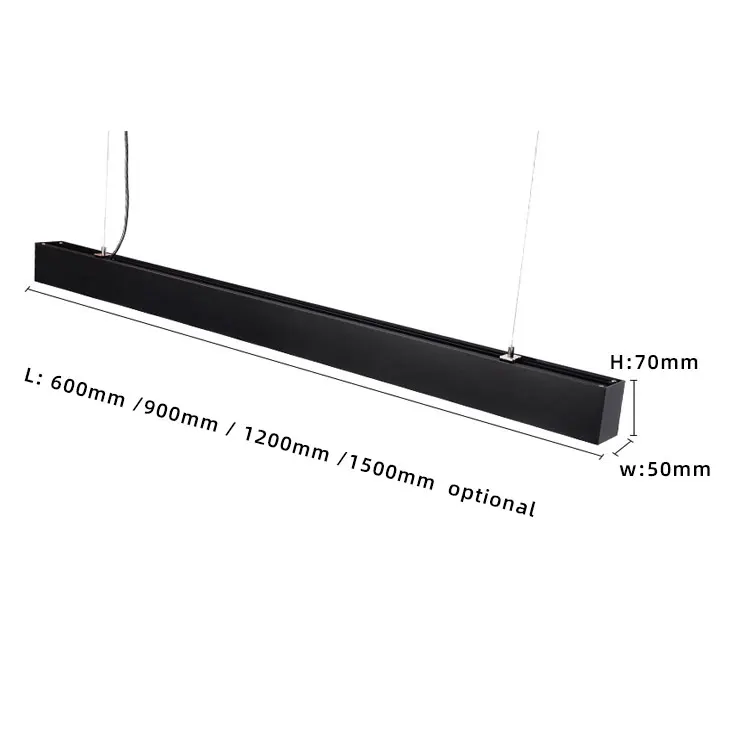 Modern Linear Light - Pool Table LED Pendant for Billiards