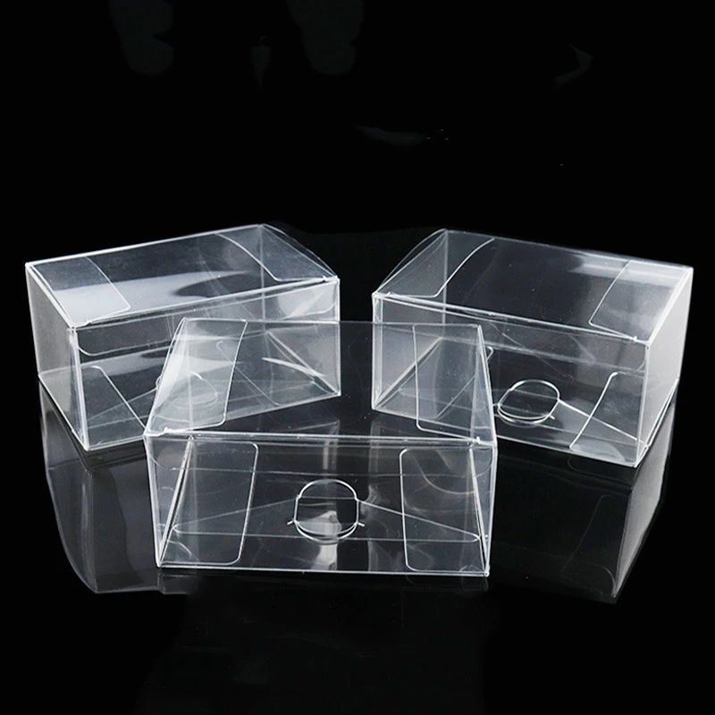 Wholesale Plastic Pvc 5x5x5 Plastic Gift Box Clear Transparent Gift Box ...