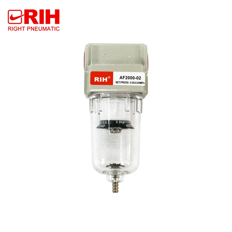 Pneumatic Industrial Compressed Air Line Filter Af2000-02 Compressed ...