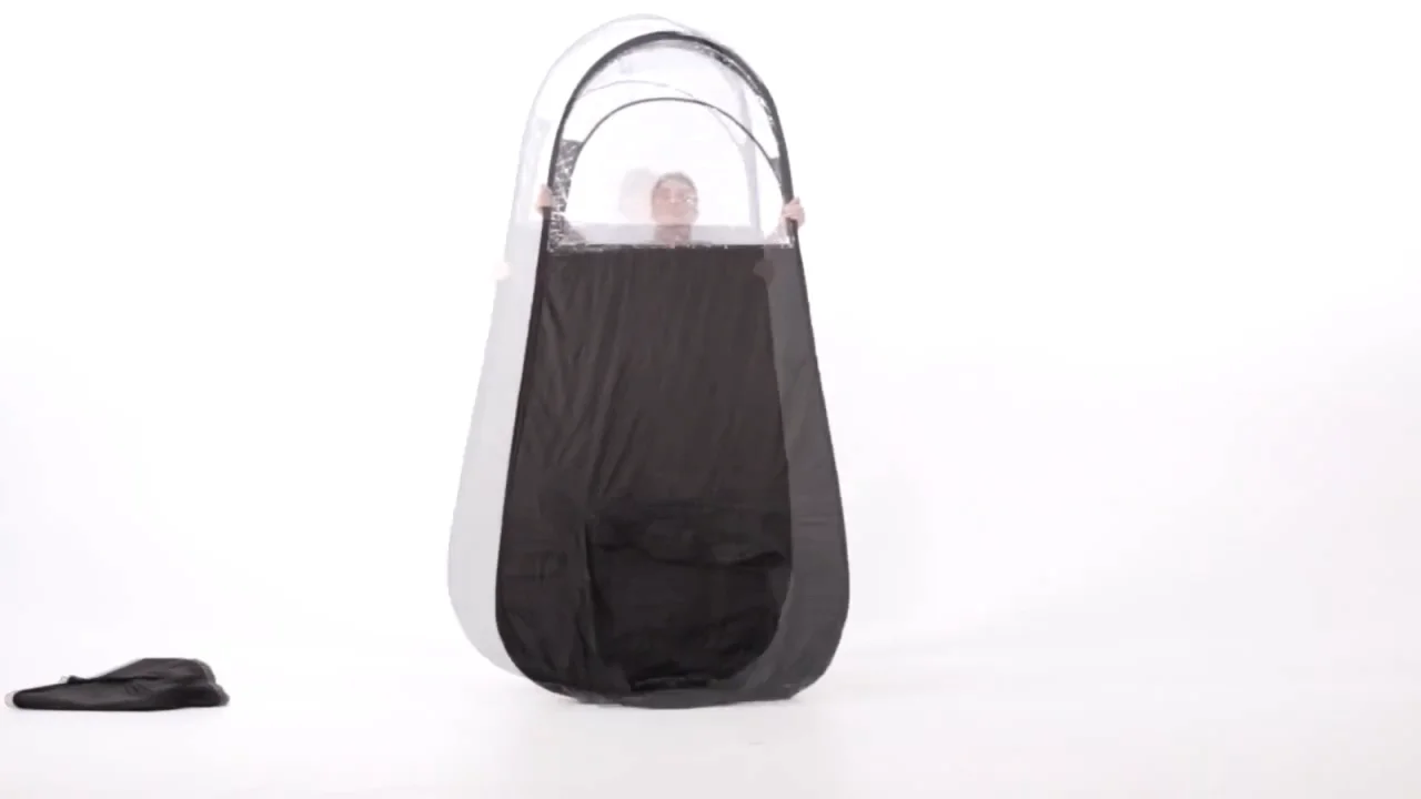Portable Pop Up Tanning Tent Airbrush Makeup Sunless Over Spray Booth ...