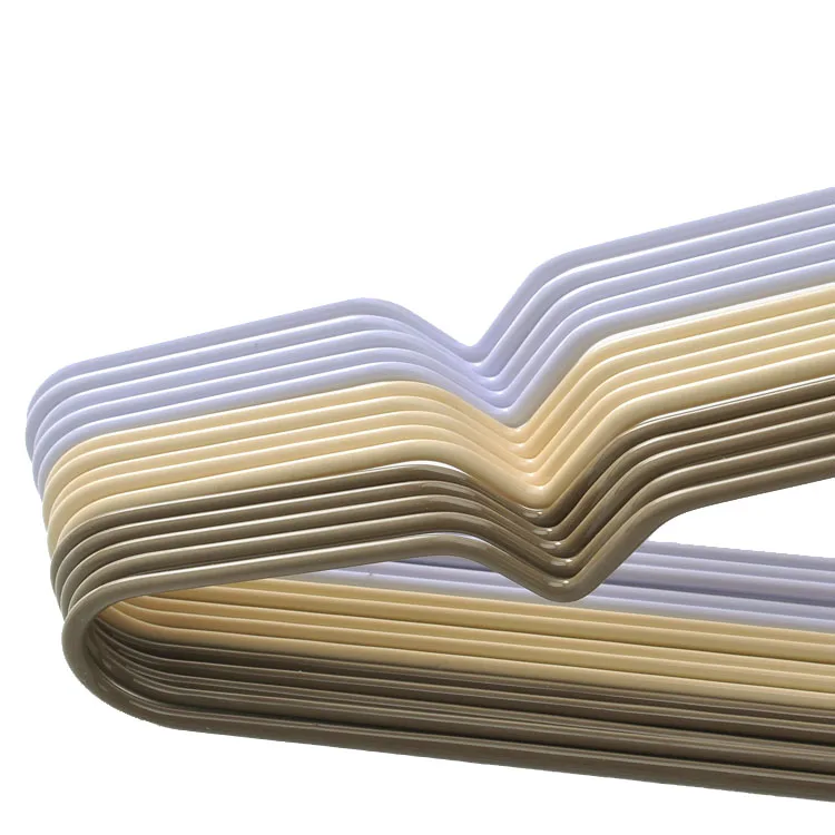 LEEKING High Quality Custom Multi Color Coat Metal Hangers Wire Non ...