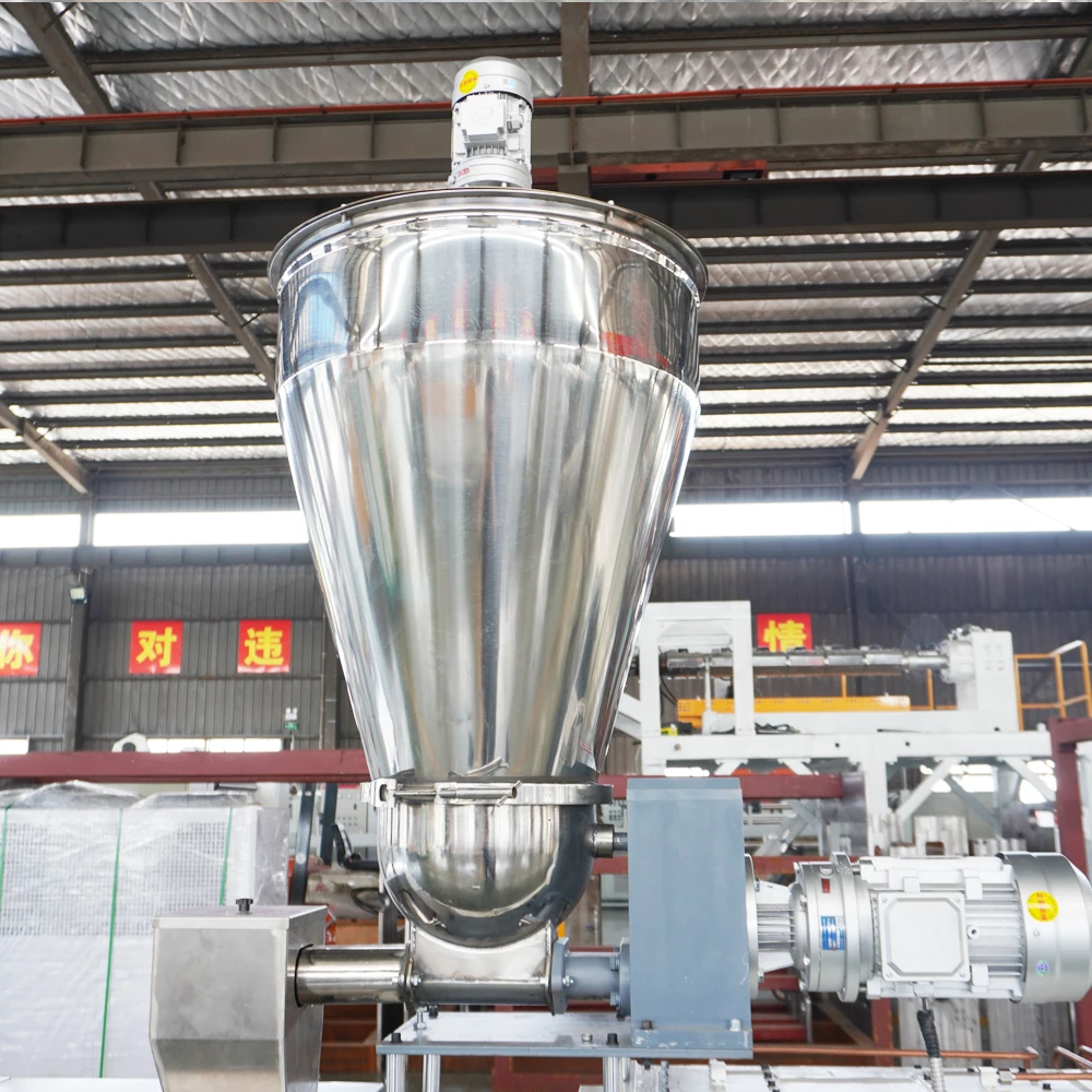 Calcium Carbonate Filler Masterbatch Plastic Extruding Machine ...
