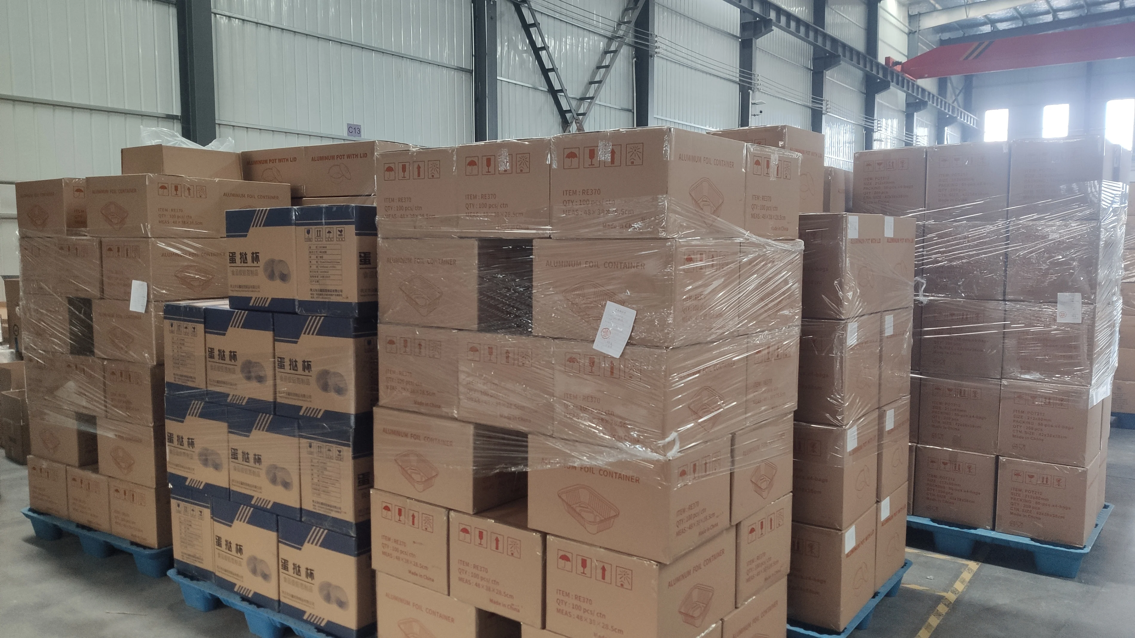 Customized Packing Disposable Aluminum Foil Rectangular Baking Tray ...