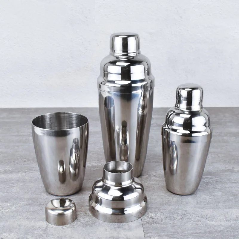 250ml 350ml 550ml 750ml Wine Shaker Cup Bar Shaker Stainless Steel ...