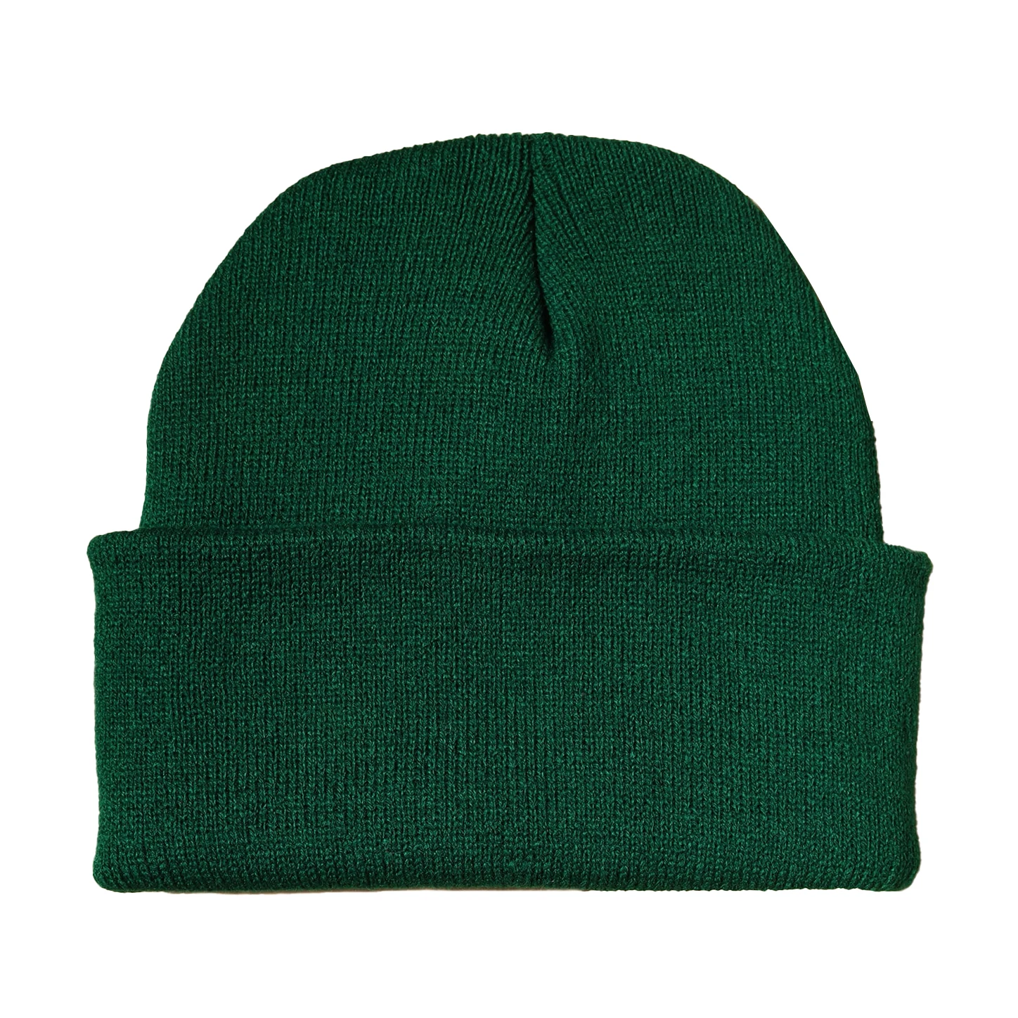Custom Embroidery Logo Winter Hats Caps Green Beanie - Buy Winter Hats ...