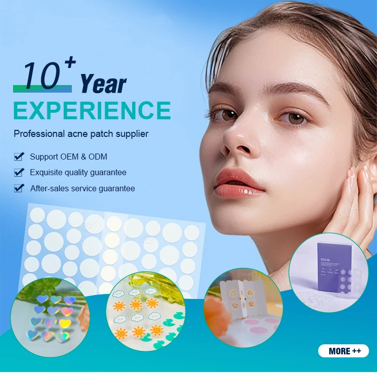 Hydrocolloid Acne Patches with Tea Tree Oil - Effective Zit Care