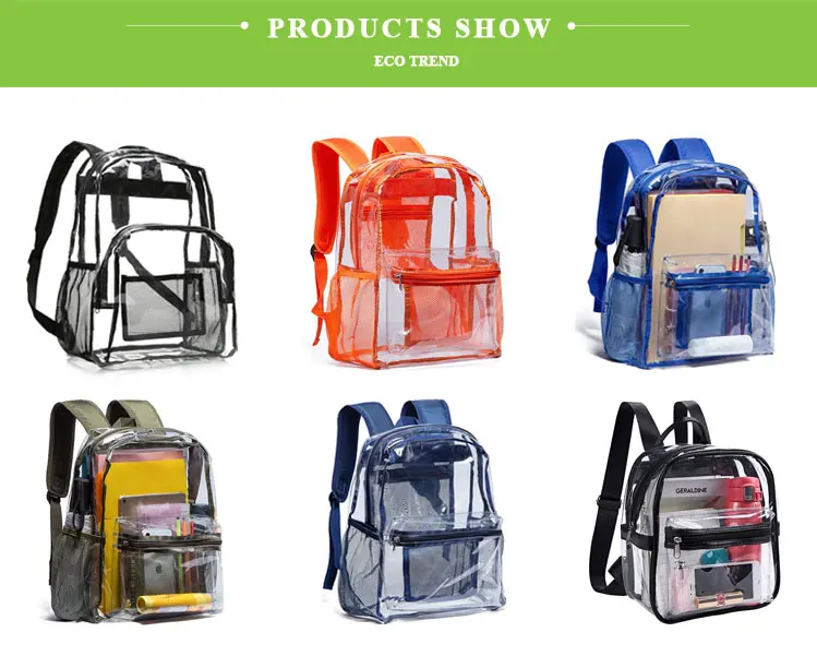 Wholesale Outdoor Waterproof PVC Backpacks for Kids