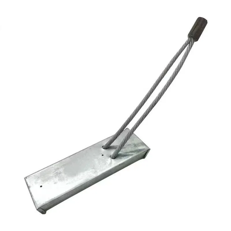 Galvanized Wire Rope Loop Box Svl-80 100 Single Double Head Precast ...