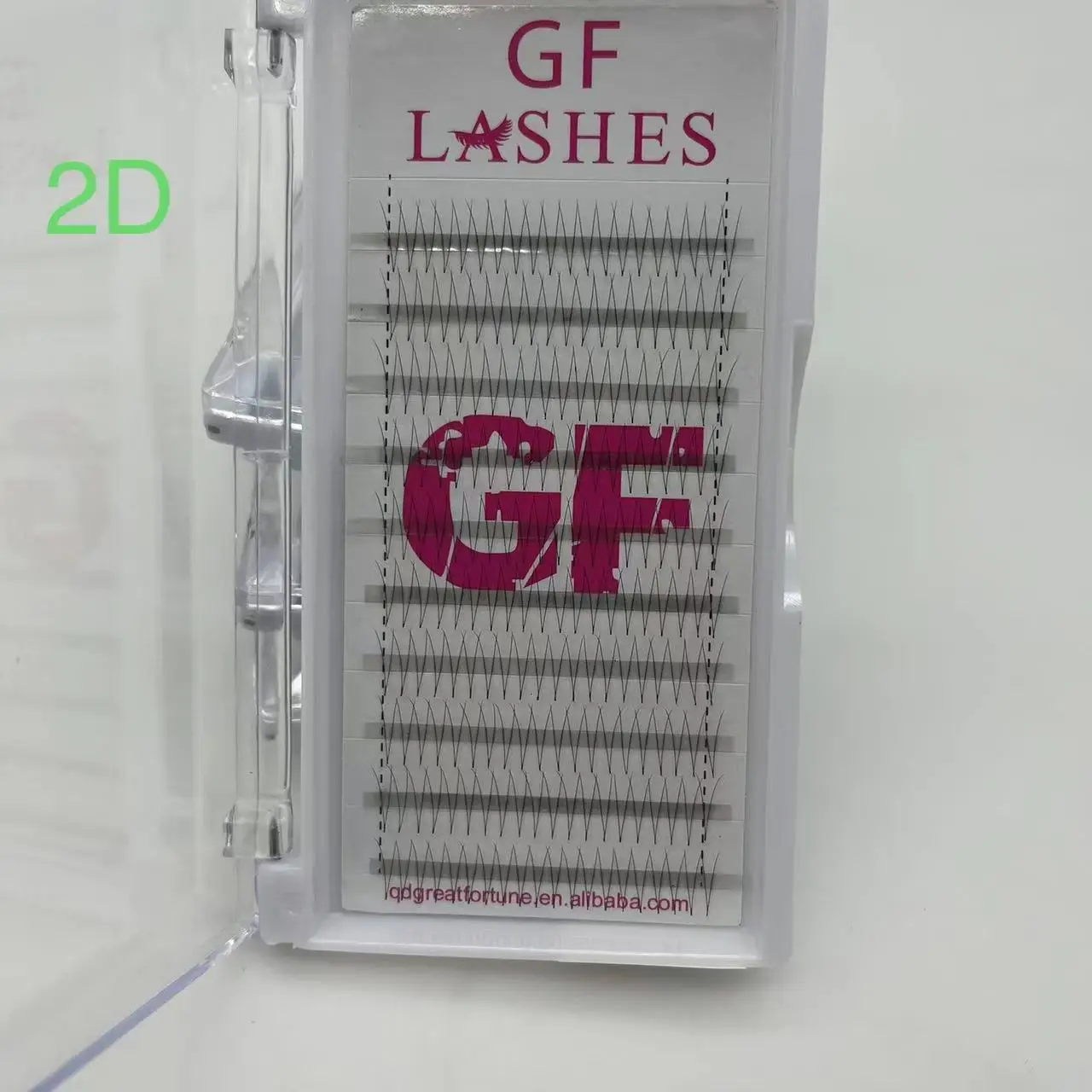 Premade Fans 2d 3d/4d/5d/6d Eyelashes Natural C D Curl Short Steam Lash Trays Eyelash Extension ...