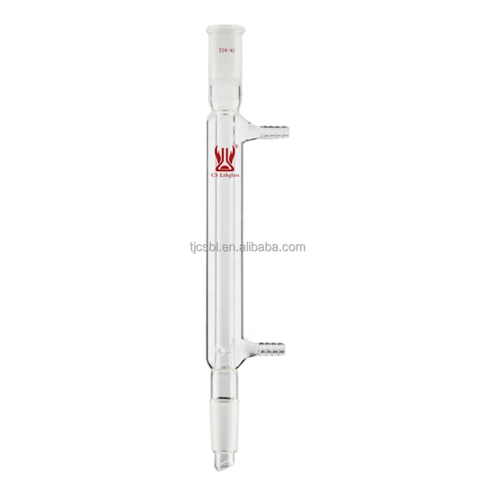 Lab Glassware Borosilicate Glass Distillation Condenser Column With ...