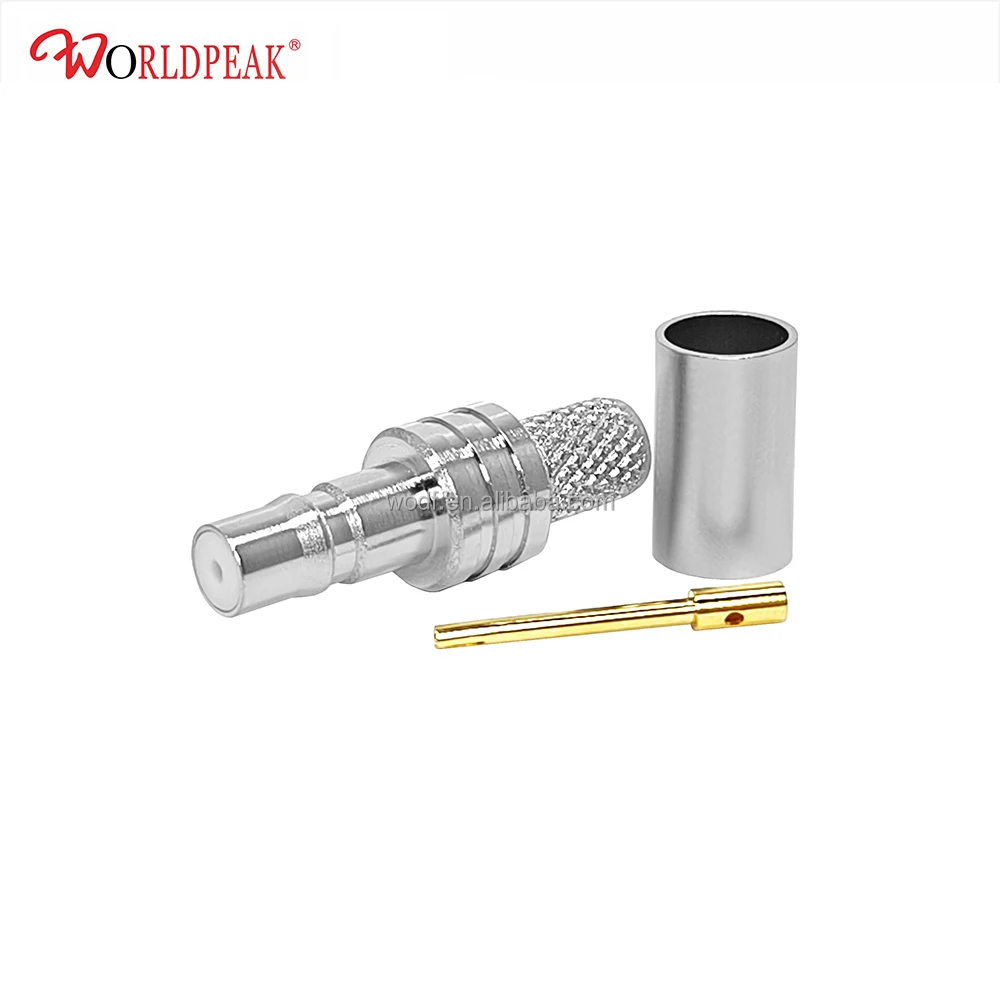 Qma-k Adapter Male Female Cable Connector Crimp For Lmr240/rg59/rg58 ...