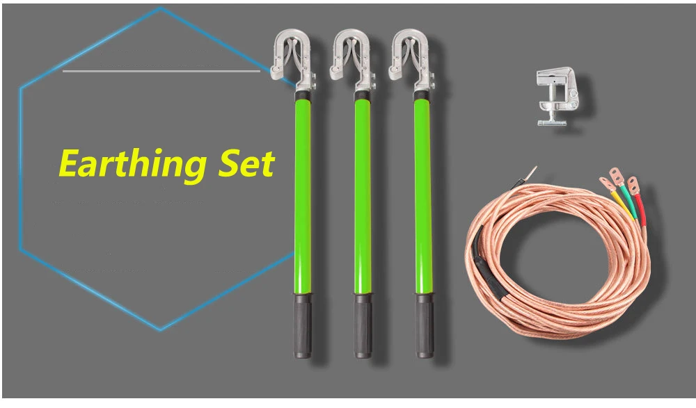 High Voltage Earthing Kit MV&HV Grounding Set with Short Circuit Kits ...