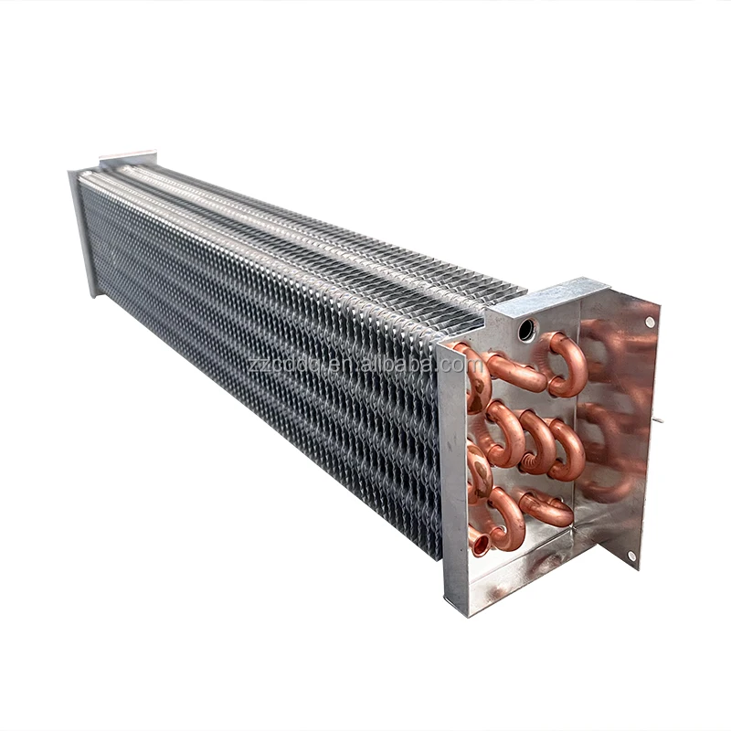 Air-cooled Aluminum Fin Copper Tube Evaporator For Commercial ...