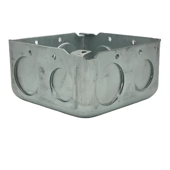 American Standard Outlet Four Inch Square Electrical Steel 2-1/8" Deep ...