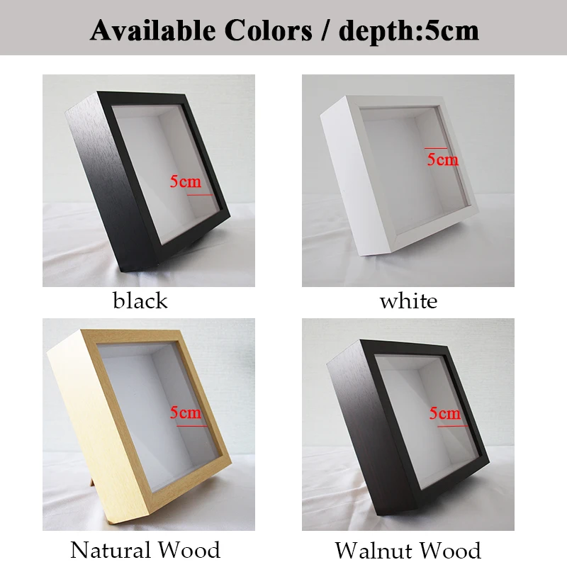 Shadow Box 3d Square Frame 7x7 9x9 10x10 12x12 Shadow Box Frames ...