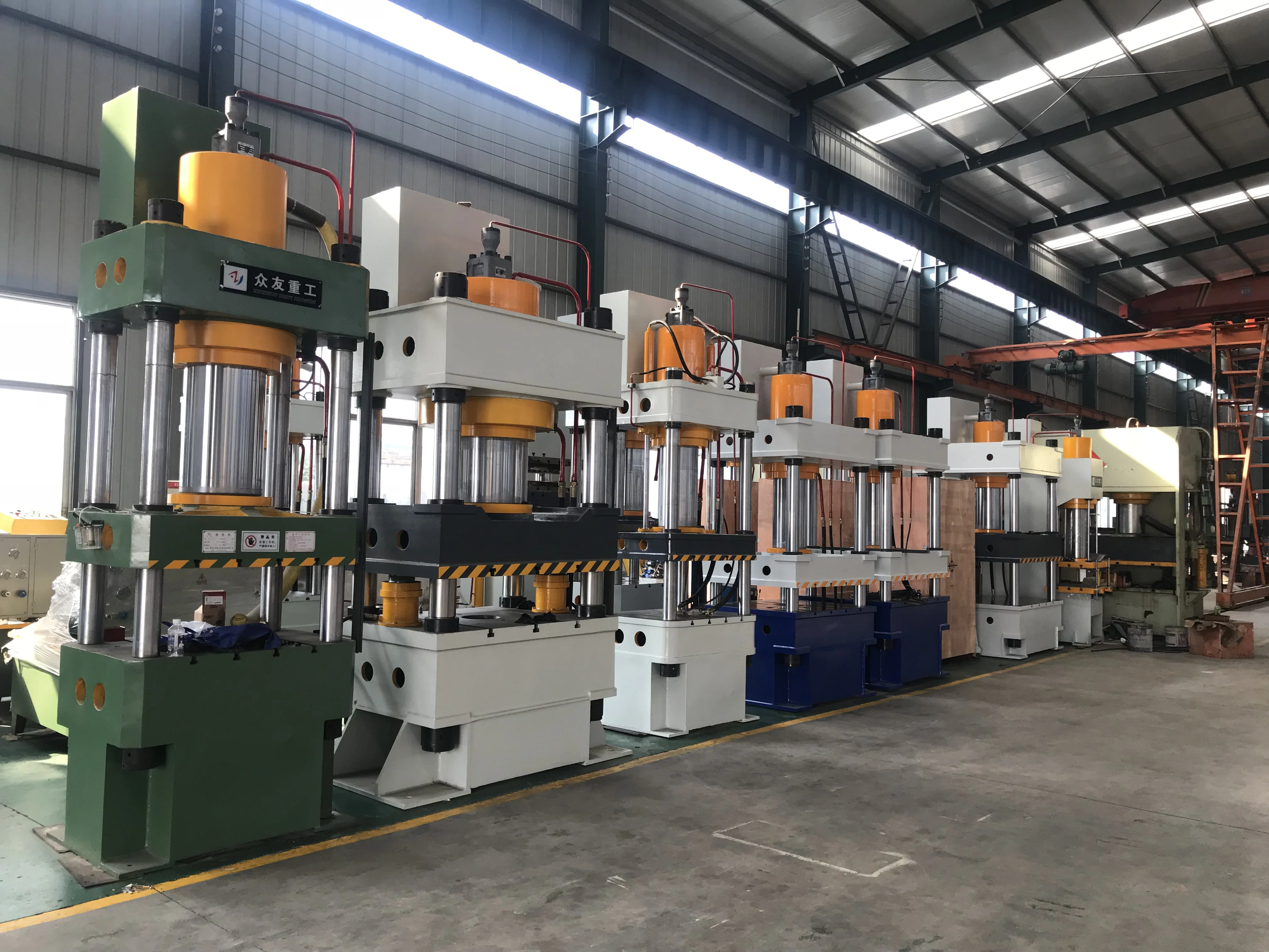 100 Ton H-Frame Hydraulic Press Machine - High Accuracy