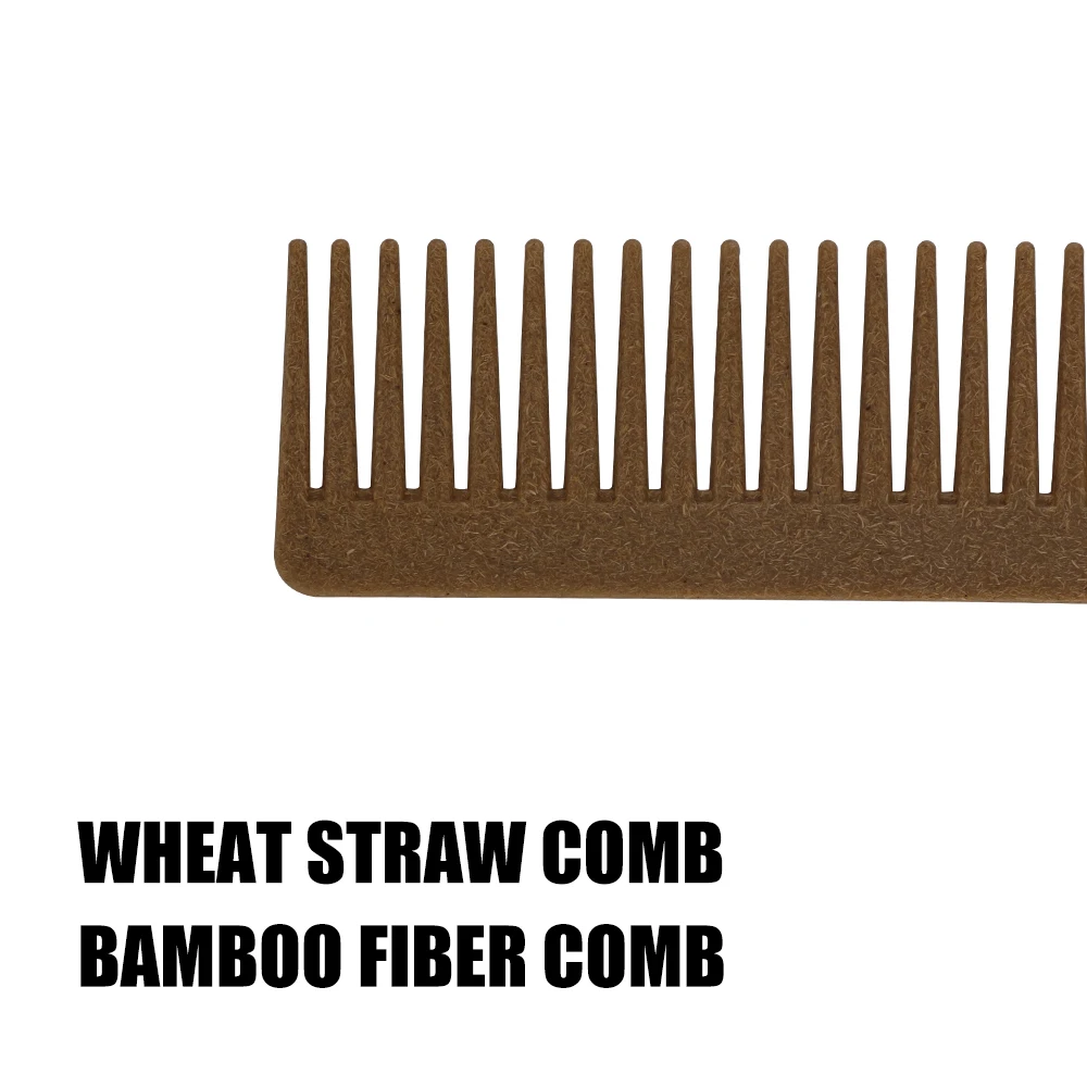 Custom Coconut Plant Fiber Biodegradable Pocket Wide Tooth Comb - Buy ...