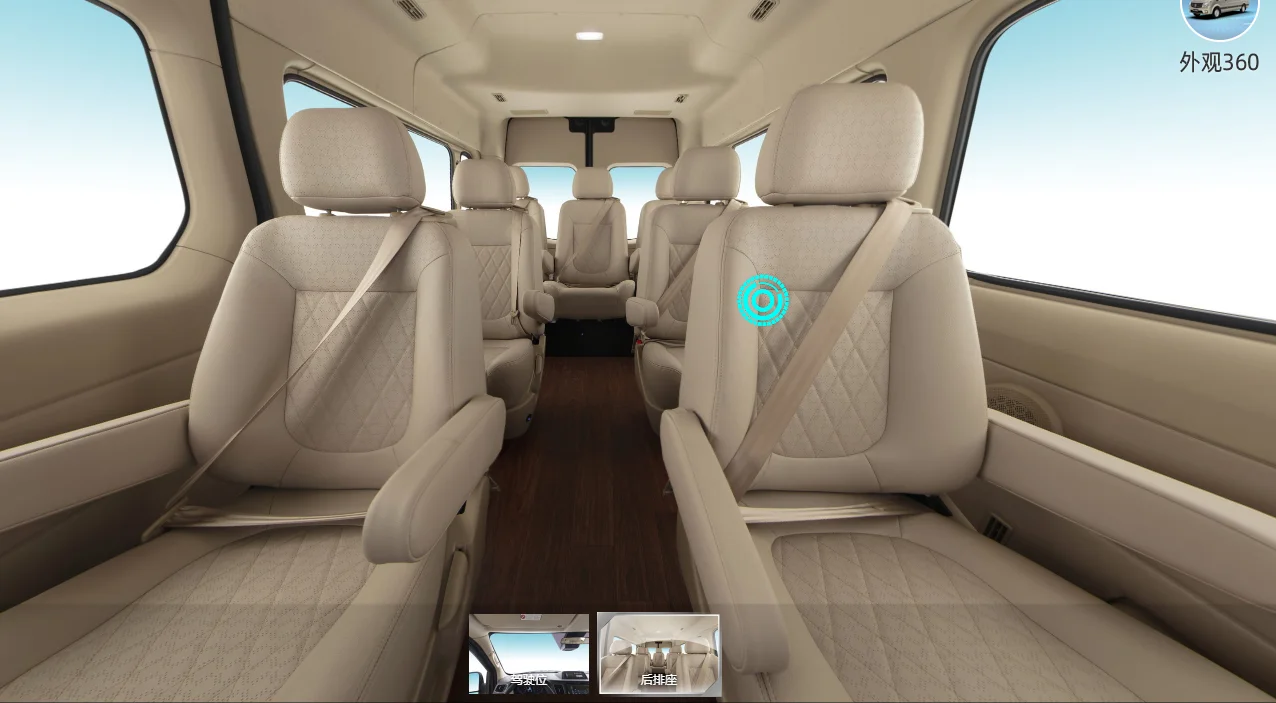 2025 Foton Diesel Electric 15-Seater Mini Bus for Sale – Efficient ...