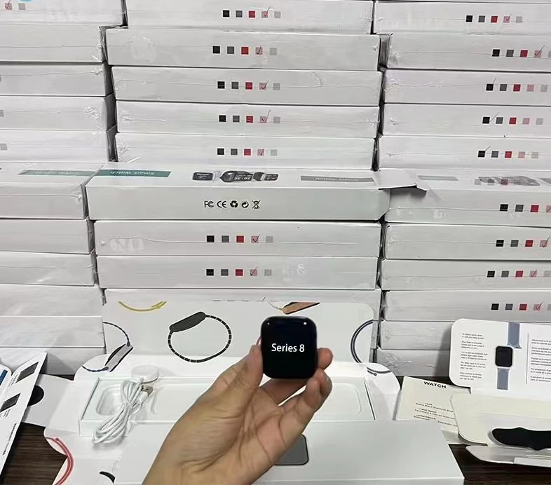 Hot Sale Series 8 Smart Watch Bt Full Touch Screen Heart Rate Hw22 W26 ...