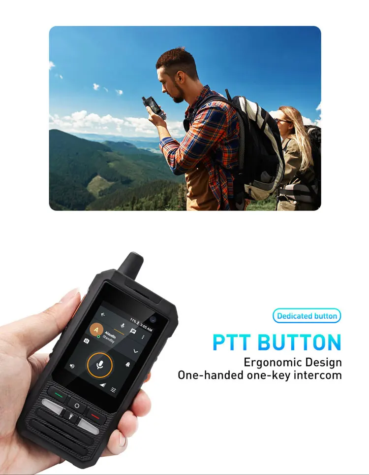 Zello 2 Way Radio Phone - 4G POC Walkie Talkie Smartphone