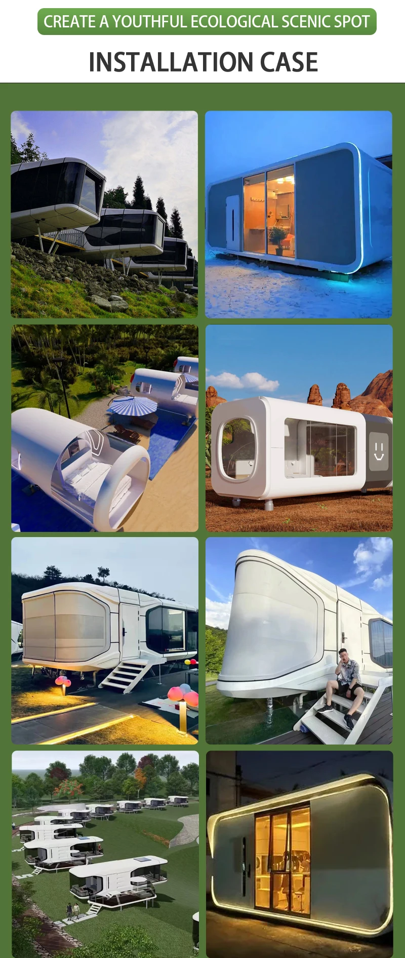 Lubanzhu Space Capsule House Homes Prefab Houses Modern Luxury Living ...