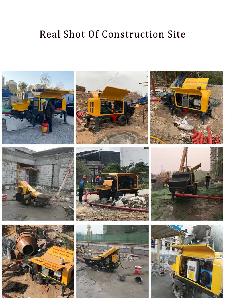 Mini Stationary Pumpcrete Machine - High Efficiency Concrete Pumping