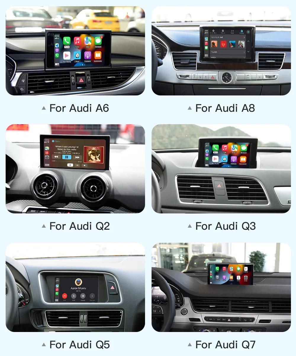 Autoabc Wireless Apple Carplay Android Auto Kits for Audi