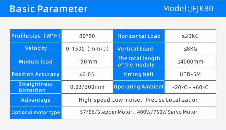 High Precision Gantry Linear Robot - JUFENGJK XYZ Brake