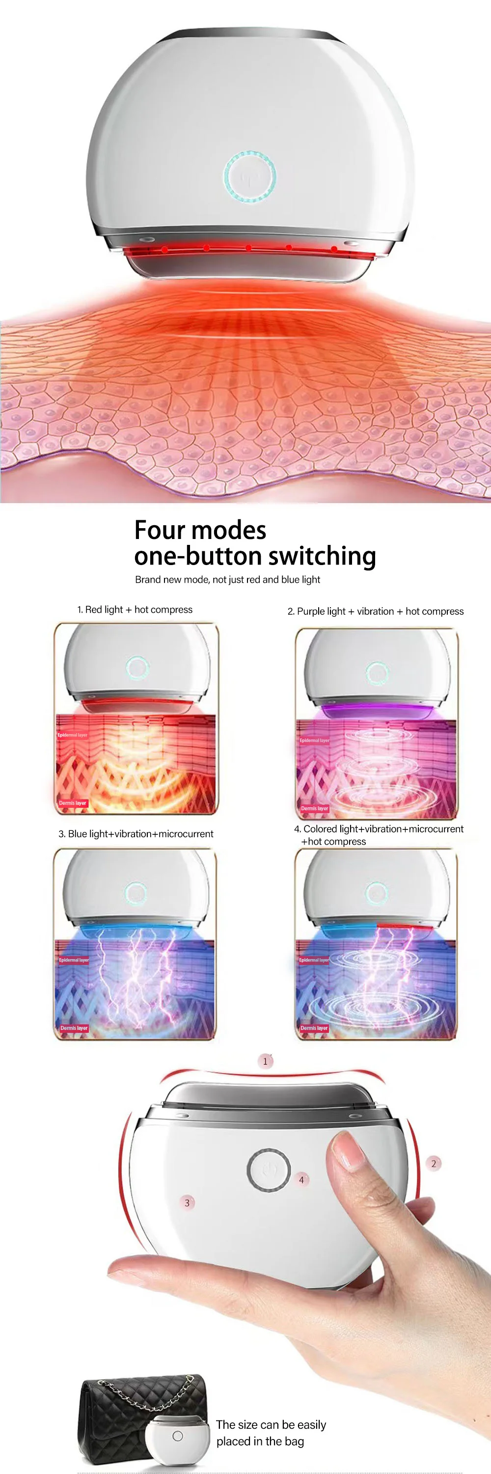 Female Beauty Tools Double Cheek Chin Lift up Face Massager ...