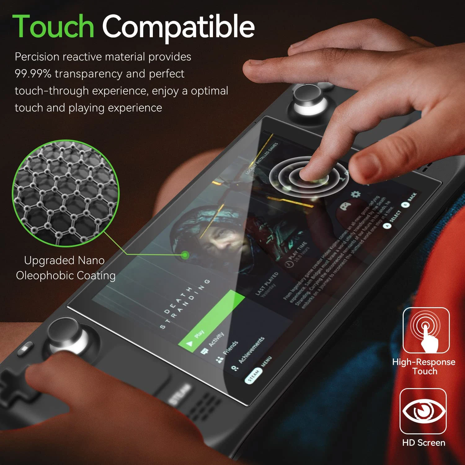 9h Anti Scratch Original Tempered Glass Screen Protector For Sony ...