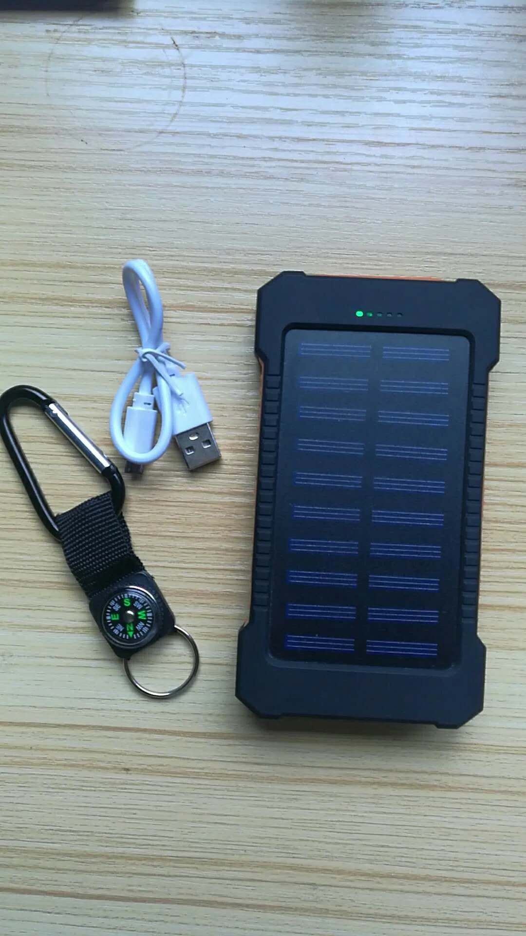 Waterproof Outdoor Solar Power Bank 10000mah by Orientpow