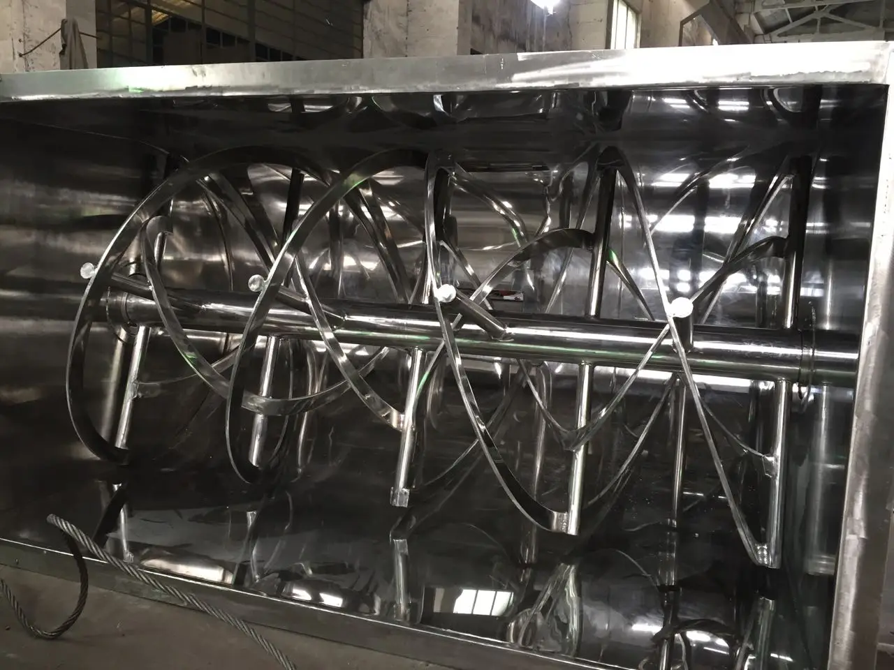 Sus304 Food Grade Tea Mixing Machine Tea Horizontal Ribbon Mixer ...