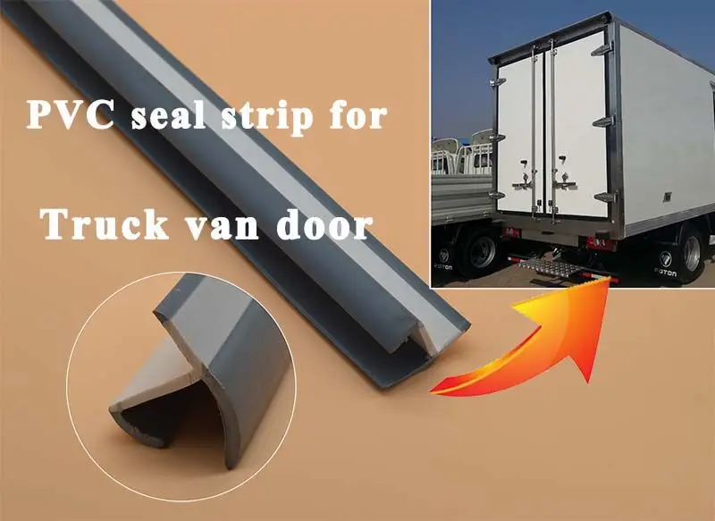 H Shape Refrigerated Truck Container Door Edge Protection Pvc Seal ...