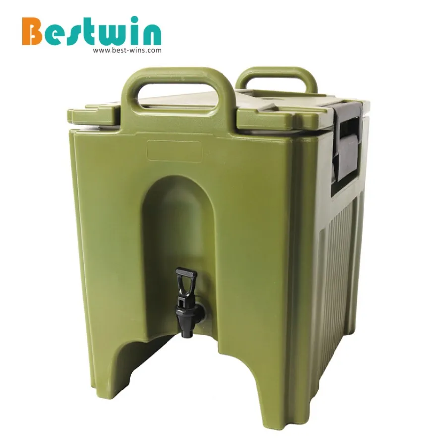 Insulated Beverage Dispenser - 20L Portable Transport Container