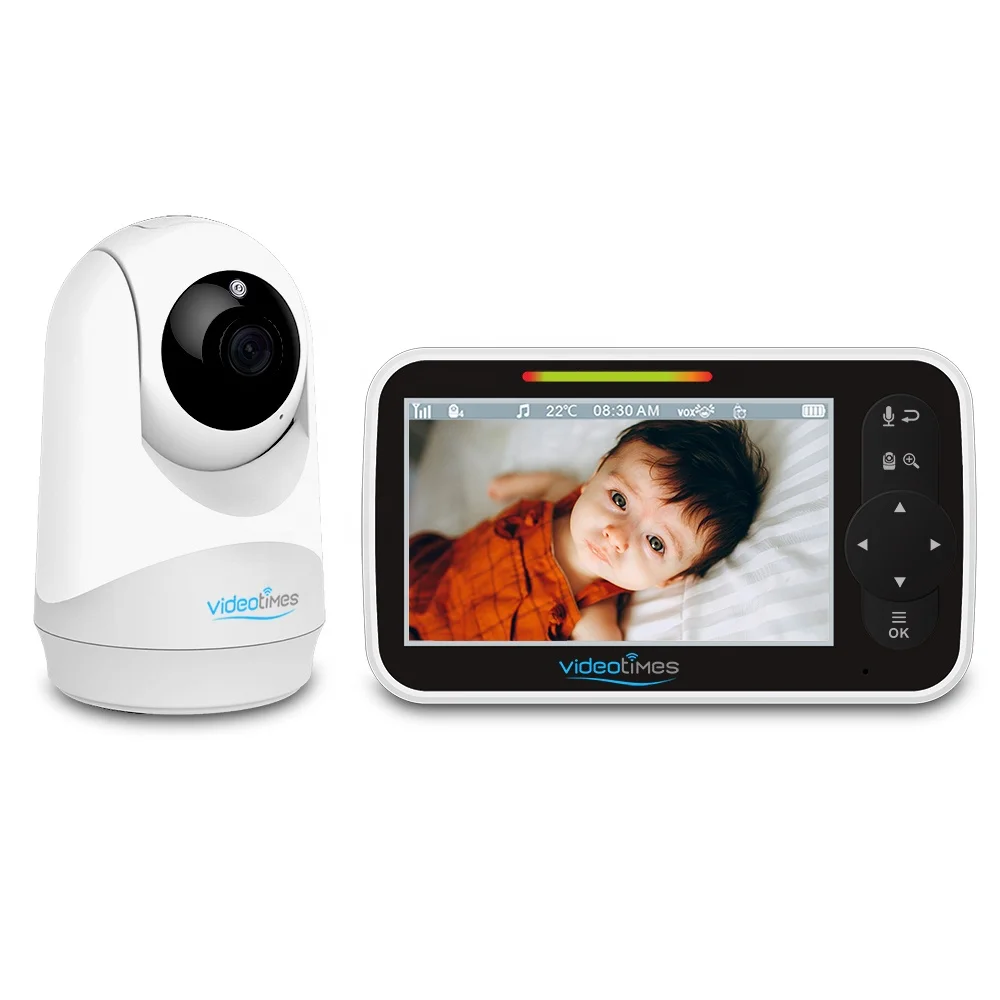 Baby Smart Monitor - 5.0 Inch Portable Two Way Talk Camera