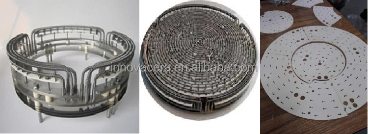 Pyrolytic Boron Nitride (PBN) Heaters - Electrical Insulators