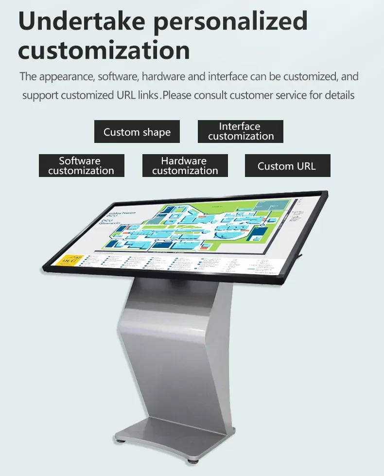 Portable Touch Screen Vending Machine Advertising Digital Kiosk Display ...