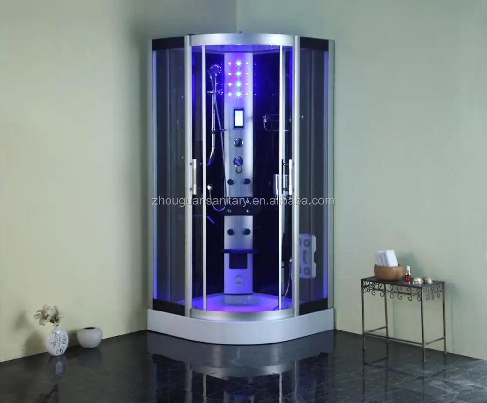 Luxury Bathroom Hydro Massage Steam Shower Rooms With Sauna Combos