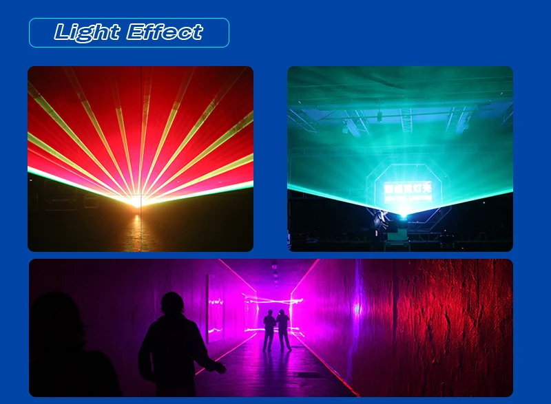 Nf Laser F8 3w Rgb Animation Laser Light 3 Watt Stage Laser Show For Dj ...