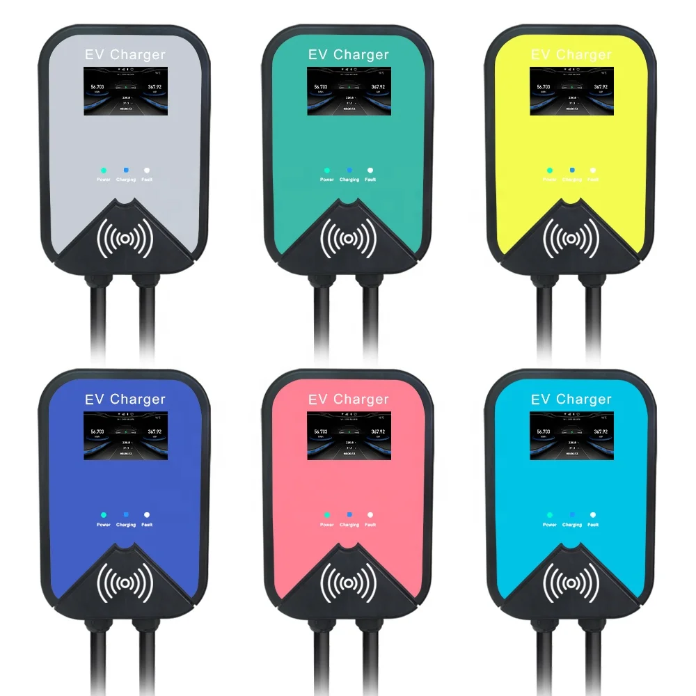 Home AC EV Charger 11kw 16A - Fast Charging for Electric Vehicles