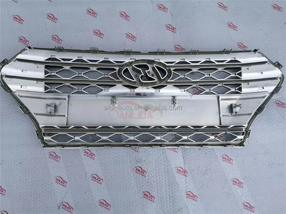 Для Радиатора Accent 2018. Хромированная Передняя Радиаторная Решетка ...