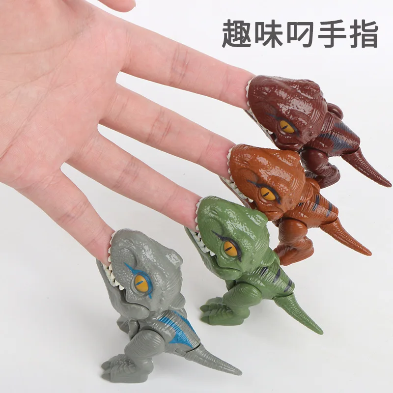 Famous Cartoon Movie Finger Dinosaurs Creative Tricky Tyrannosaurus ...