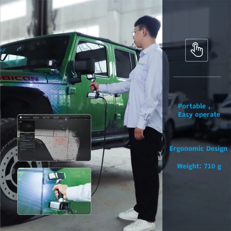 Grandio Large Scanning Scale 3D Scanner for Auto Model Industry and 3D ...