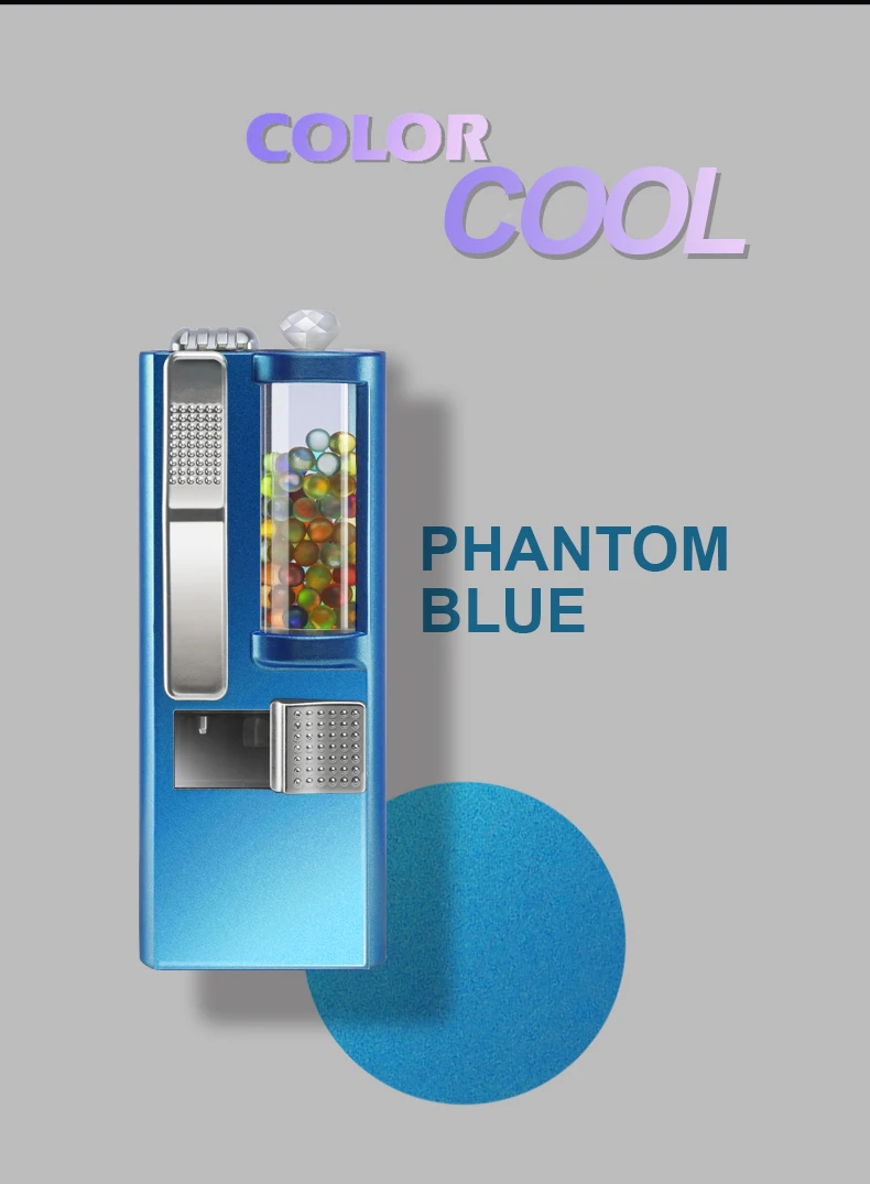 Customizable Metal Menthol Capsule Injector for Cigarettes