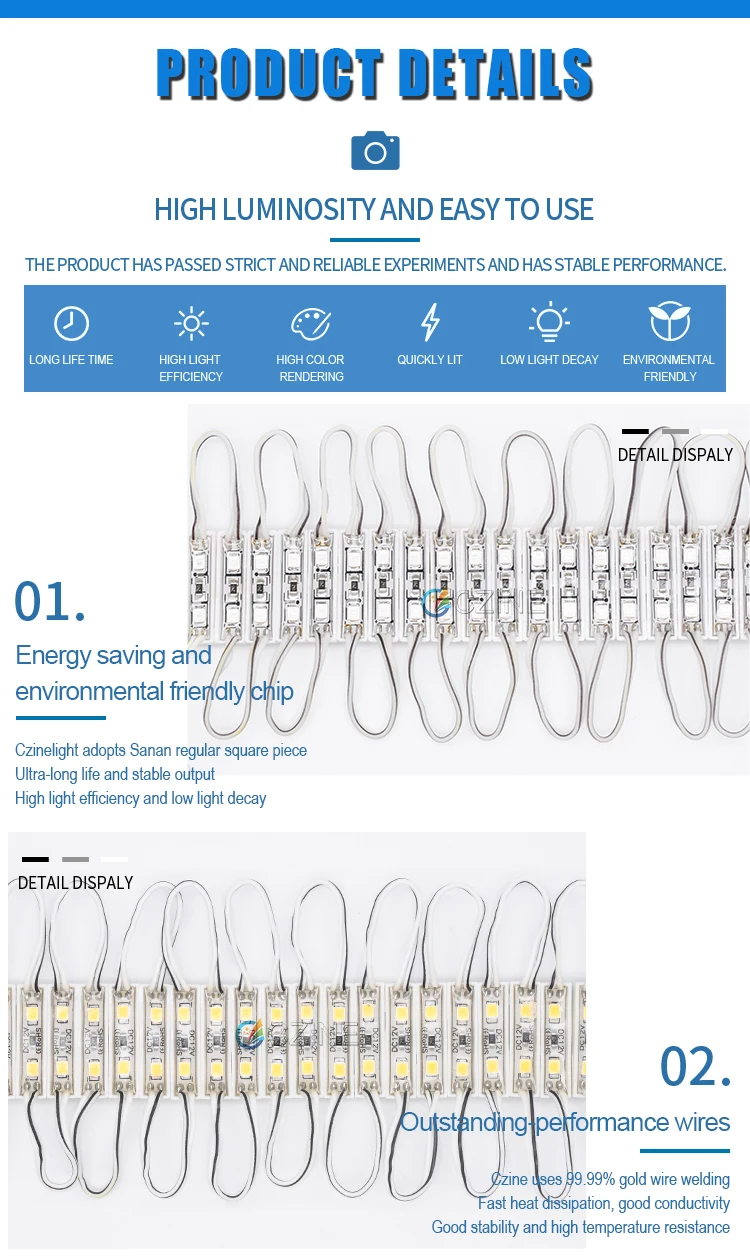 DC12V SMD 5730 Samsung LED Module - IP68 Waterproof Lighting