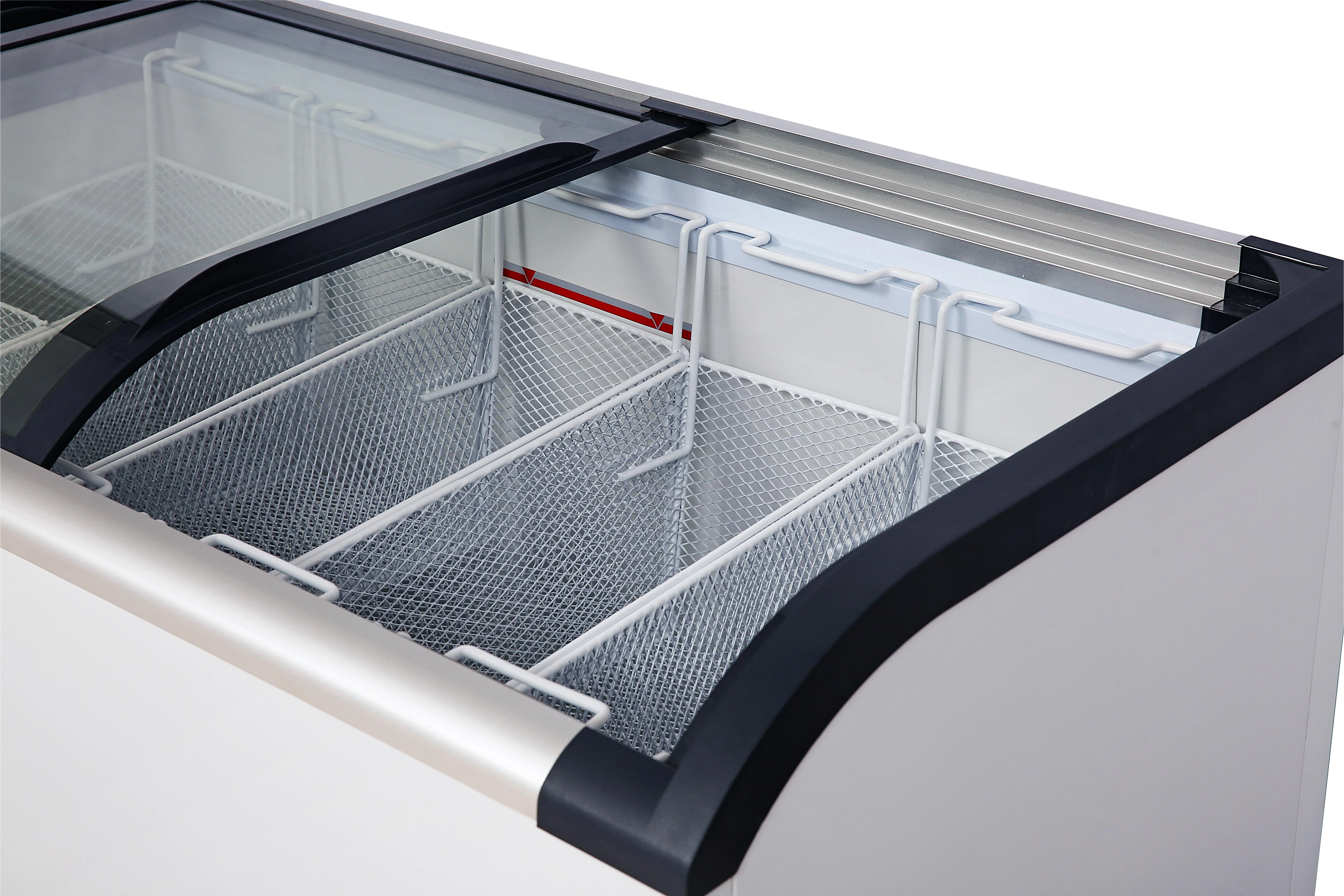 Kenkuhl Chest Freezers - Commercial Glass Top Freezers for Ice Cream ...
