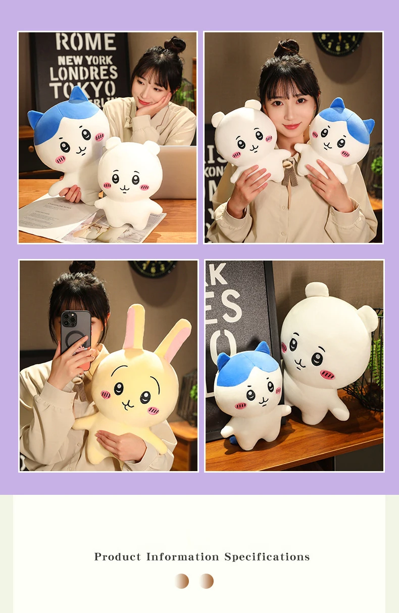 Cute Japanese Cartoon Anime Characters - Perfect Plush Toys