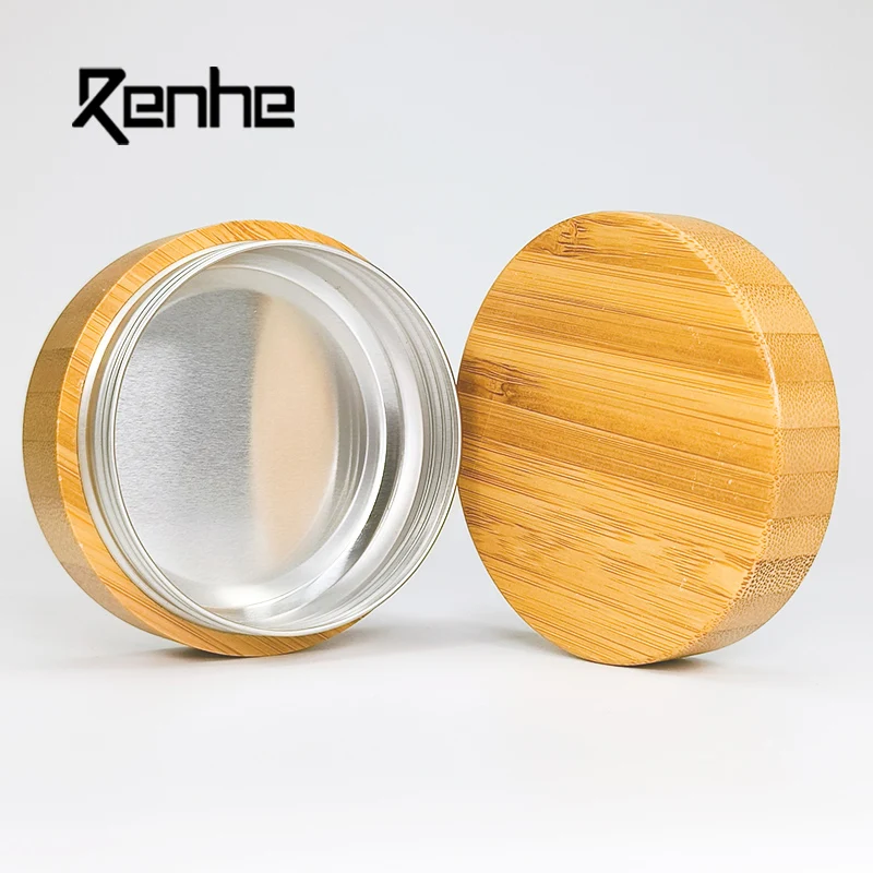 Customized Bamboo Tin - Perfect for Skin Care & Cosmetics