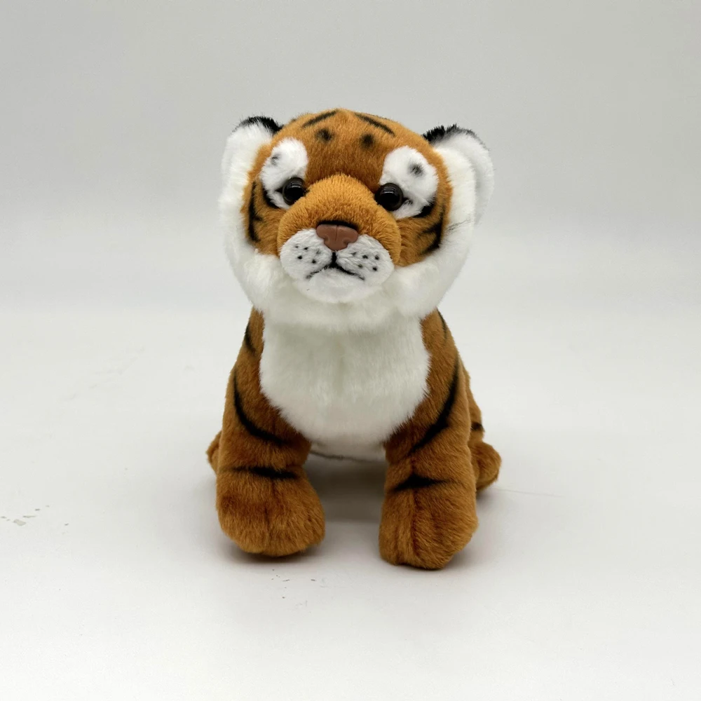Realistic Stuffed Animal Lifelike Plush Tiny Tiger Toy 8" - Buy Tiger ...
